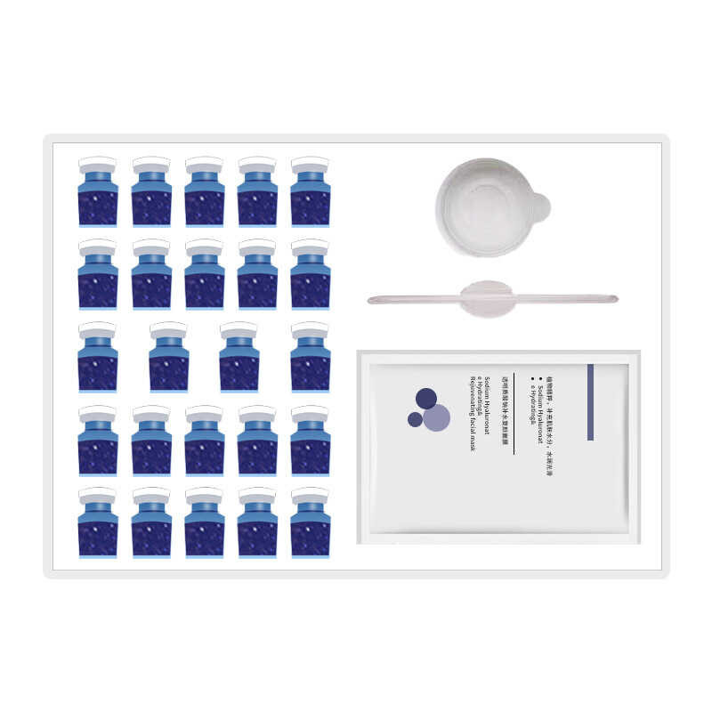 Blue Smurfs Sponge Micro Needle Box for Beauty Salon Special Blue Algae ...