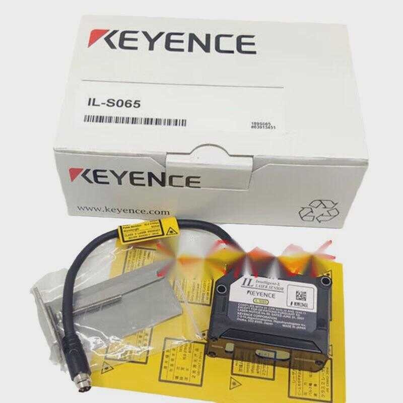 Keyence model IL-S065 sensor probe CMOS laser displacement sensor IL series brand new orig ...