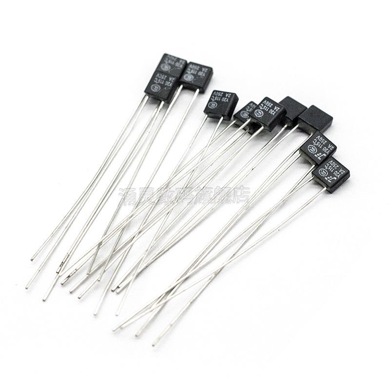 Square Thermal Fuse Thermal Protector Fuse Body RH1A 2A 85 95 120 130 ...
