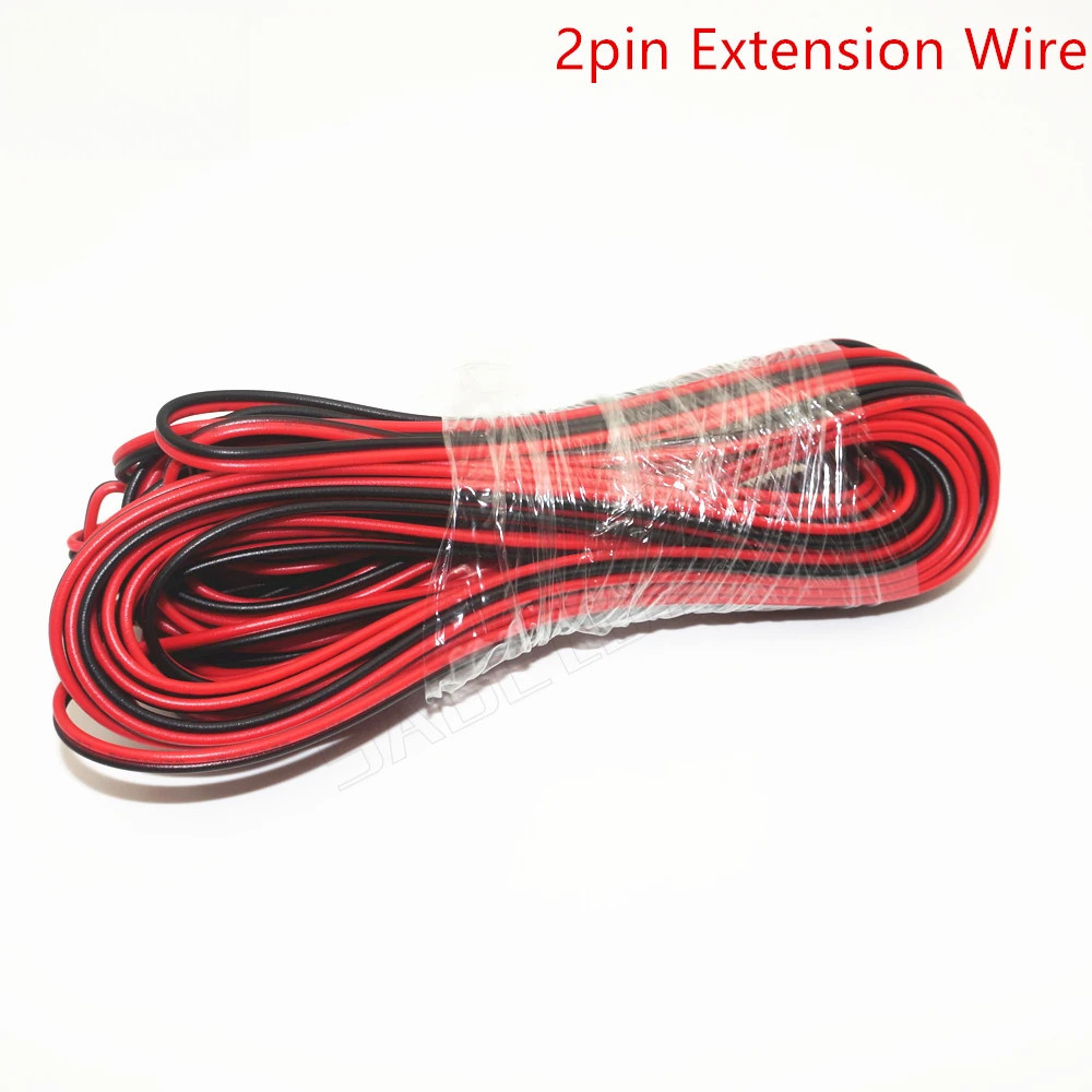 10m 22 AWG 2Pin 3Pin 4Pin 5Pin 6Pin Electronic Cable Extension Wire ...
