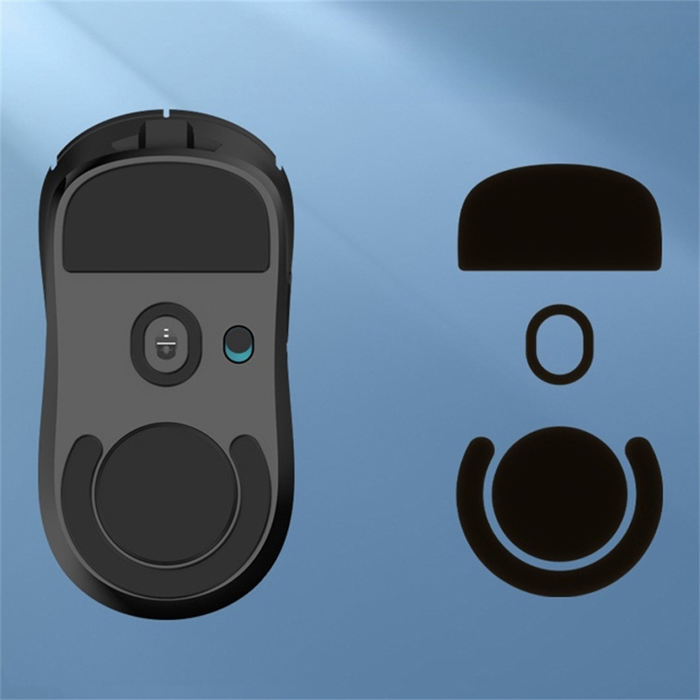 Round Black Mouse Skates Feet Pad For Logitech G102 Logitech G304 ...