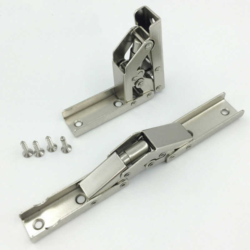90/180 Degree Cold-Rolled Steel Folding Hinge Upper Flip Concealed ...