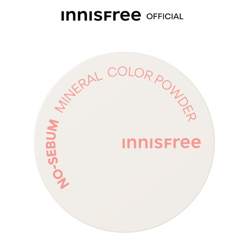 innisfree No Sebum Mineral Color Powder 5g (3 - Peach) | Shopee Philippines