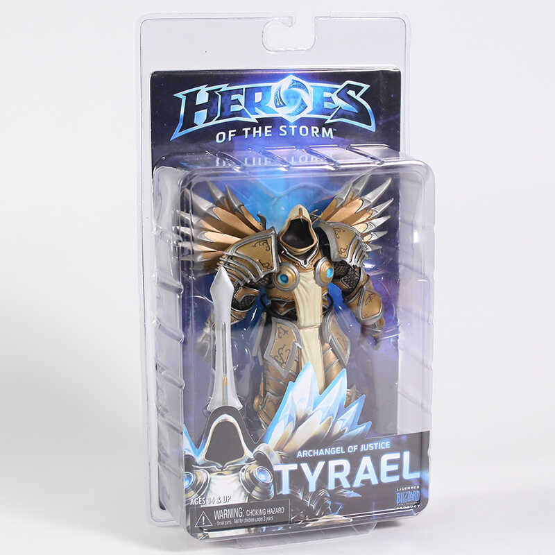 d NECA Heroes Of The Storm Syanas Tyrael Illidan NOVA Raynor Collection ...
