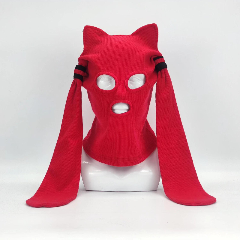 Anime Hatsune Miku Figure Kawaii Woolen yarn Kidnapper Headgear Game ...