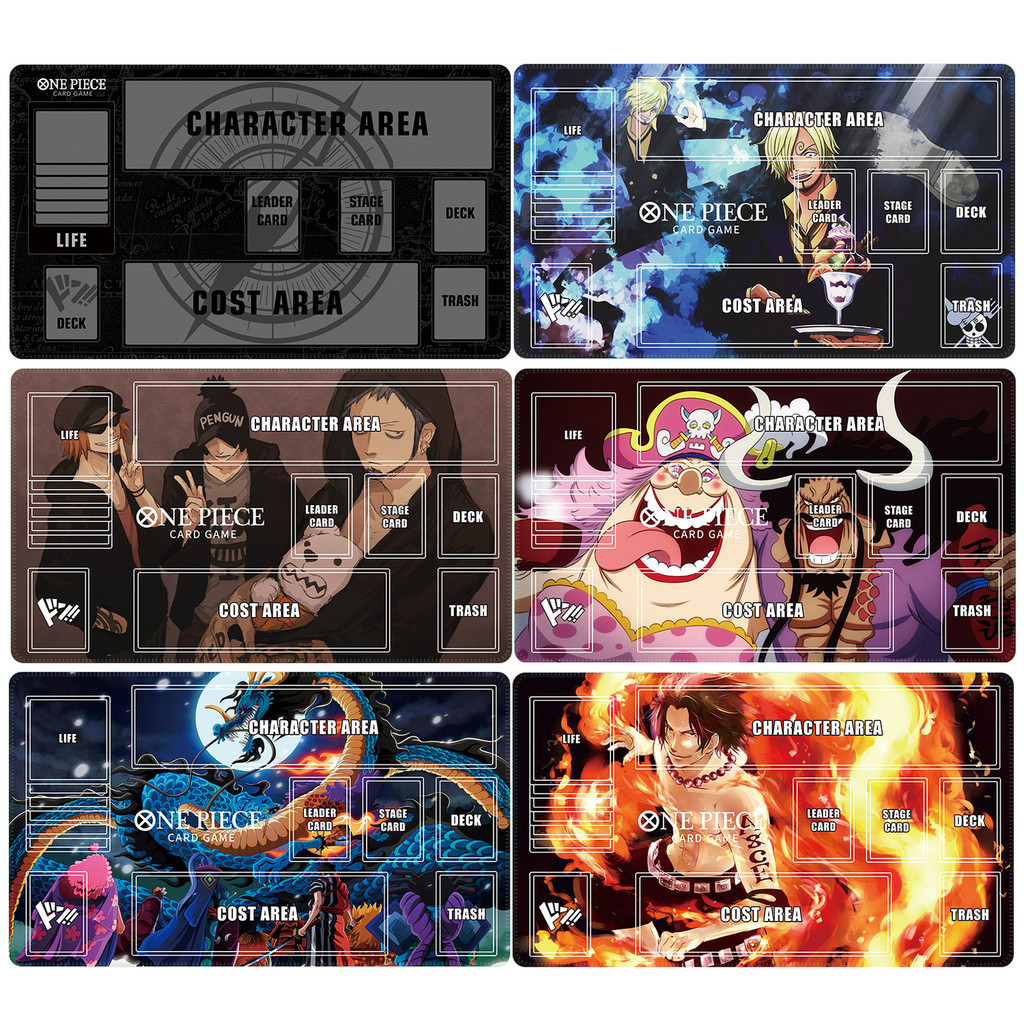 600X400X2Mm One Piece Opcg Sanji Robin Single Card Battle Mat Shanks ...