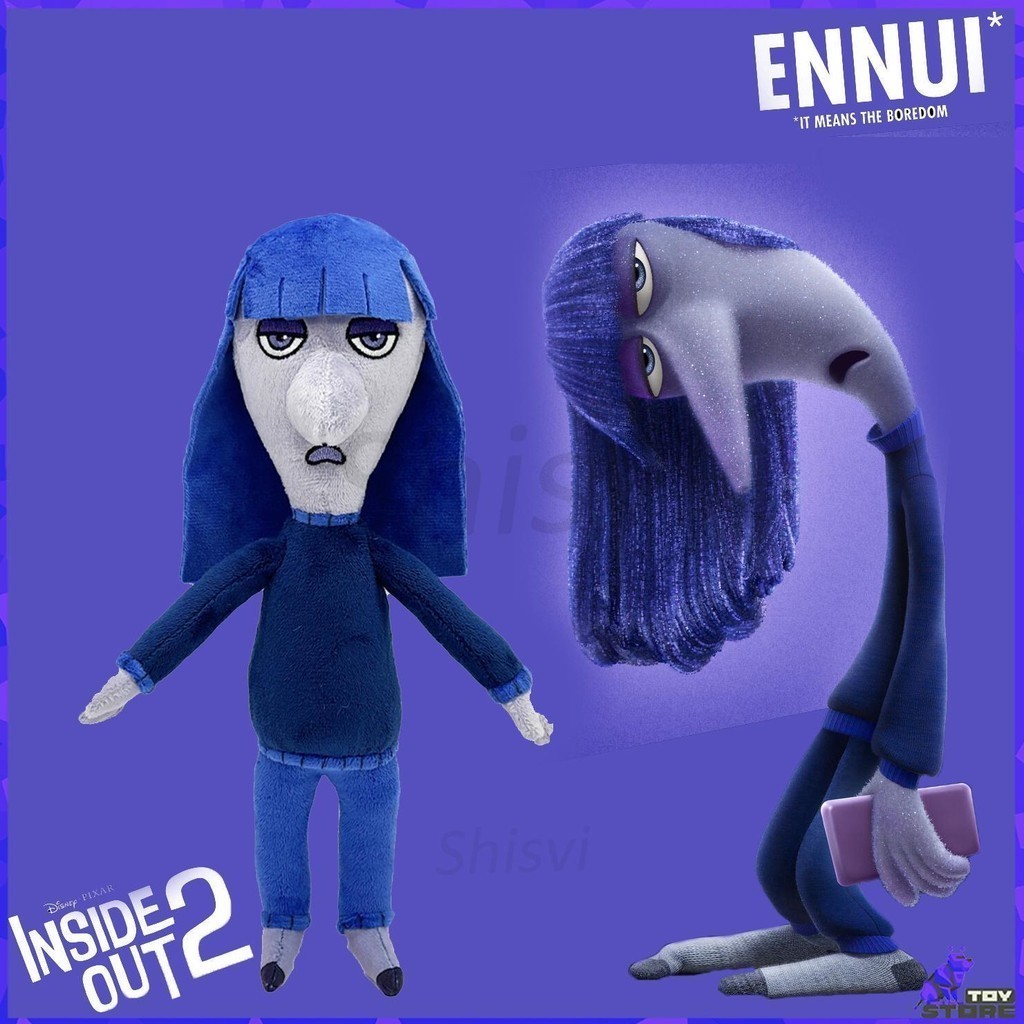 Inside Out 2 Plush,Disney Cartoon Inside Out 2 Anger Sadness Disgust ...