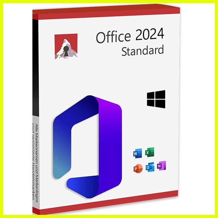♀ ☫ ¤ Microsoft Office 2024 Standard - 32 & 64 Bit - multilingual ...