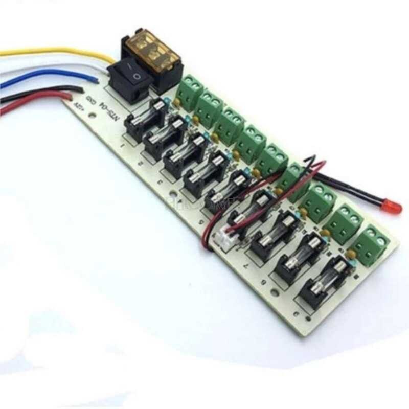 5V 12V 24V 2A DC Power Distribution 9/18/20 Channels PCB Board 1-5A ...