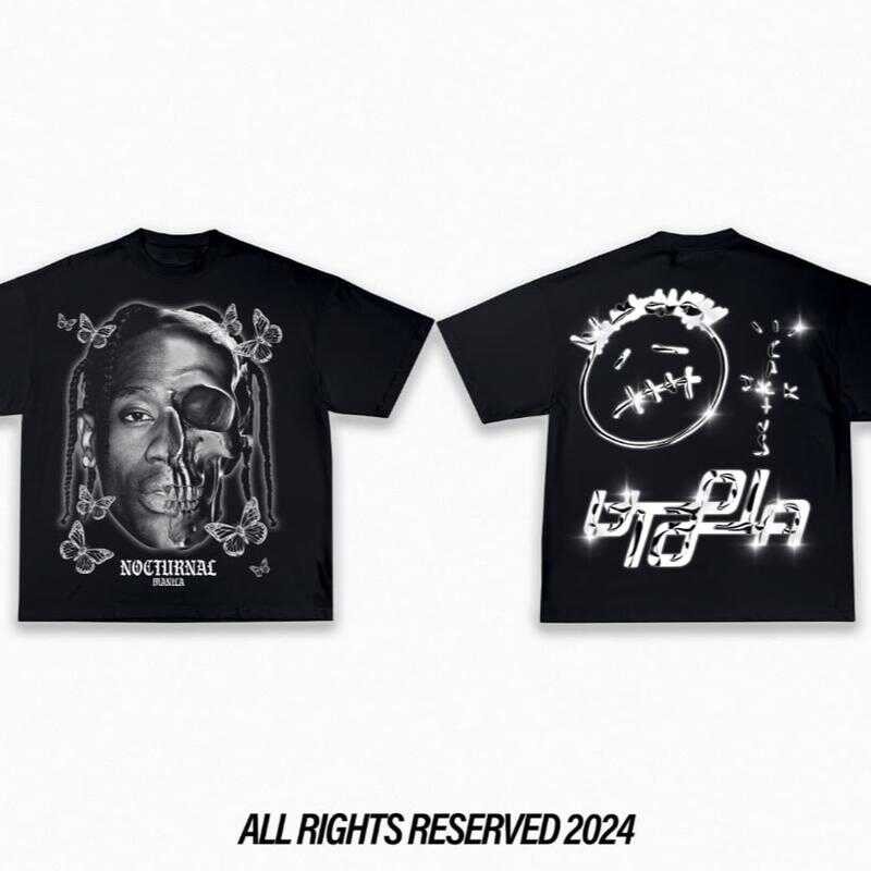 Travis Scott chrome bones edition by nocturnal manila in black colorway ...