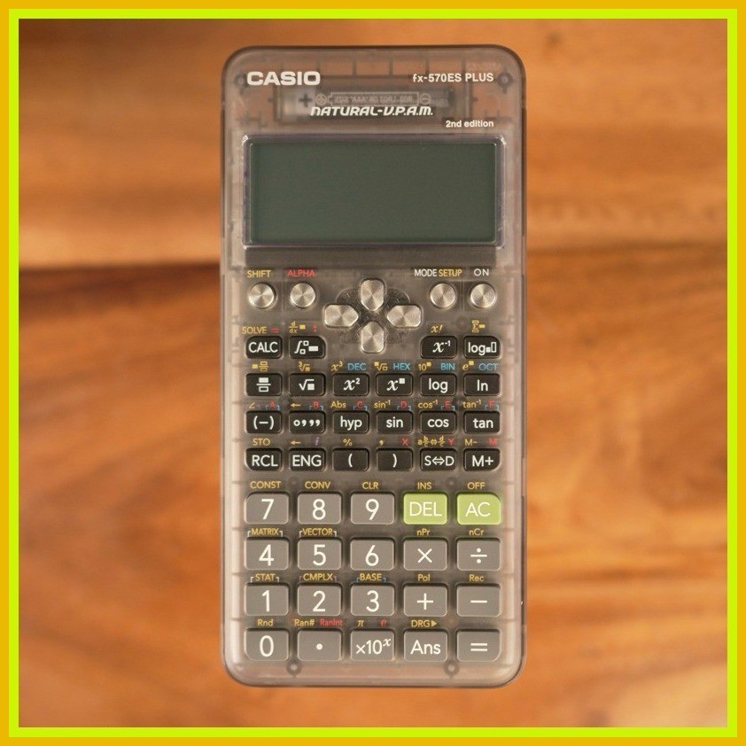 Casio fx-570ES Plus (Transprent Casing) | Shopee Philippines