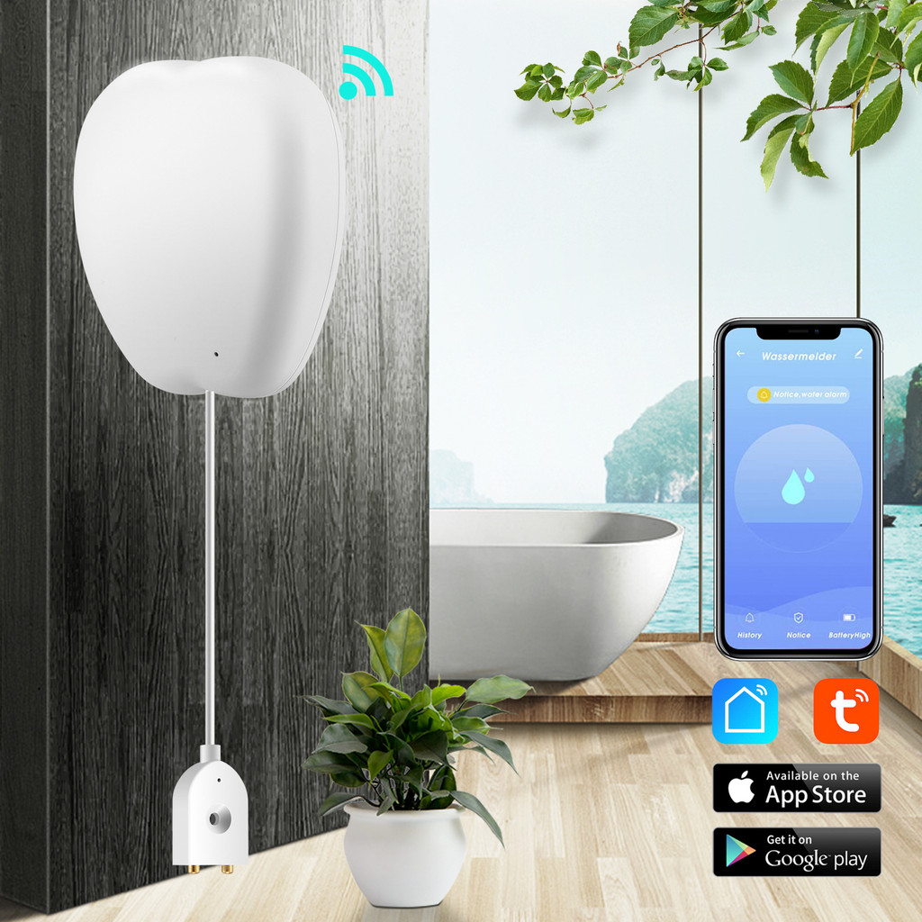 Tuya Tuya Smart Water Level Alarm Wifi Water Leakage Remote Home ...