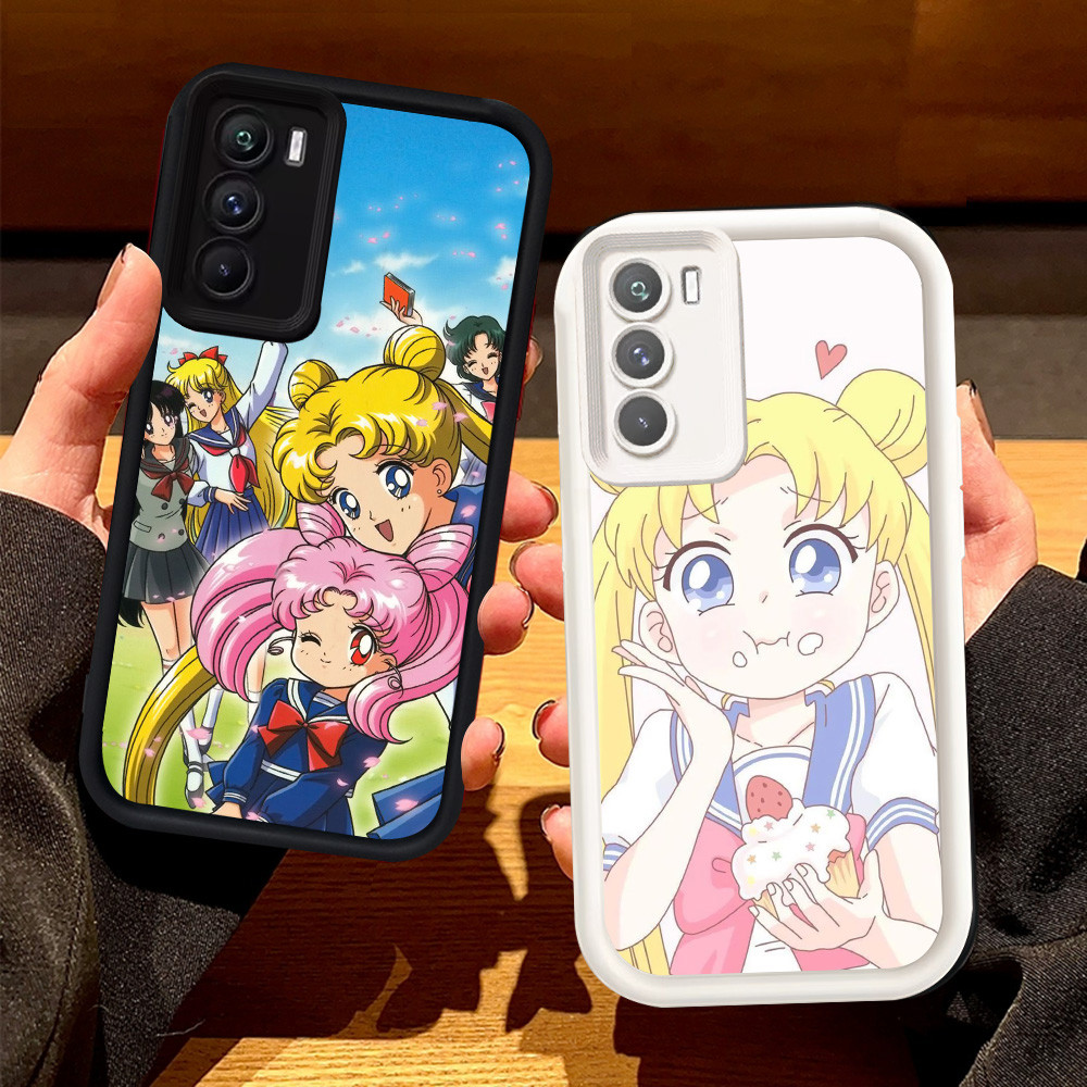 Casing For OPPO A54S A16s A55 A16 A74 A94 Silicone Case H-35 Sailor ...