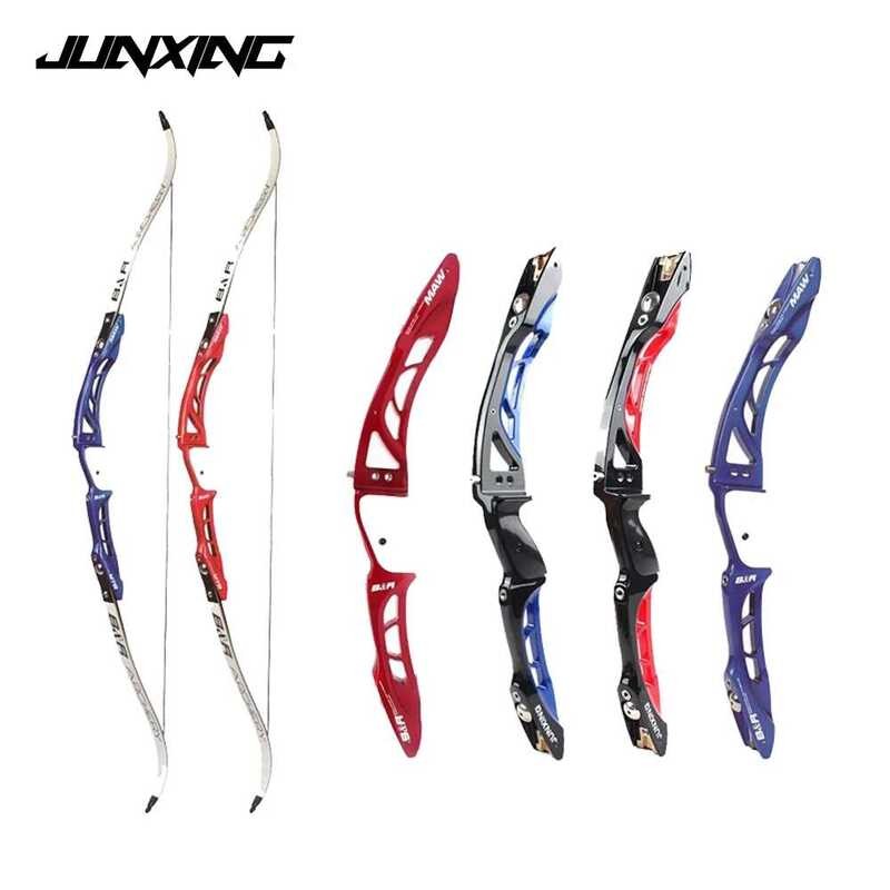 18-32 Lbs 68 Inches Recurve Bow JUN F165 Aluminum Alloy Handle and ...