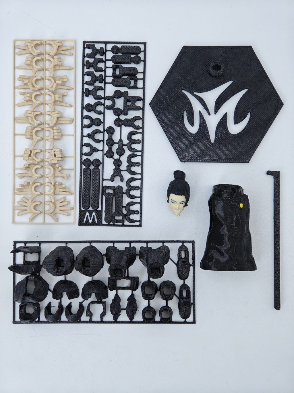 Jujutsu Kaisen Dummy Gojo Action Figure 3D Printed Lucky 13 Geto Dummy ...