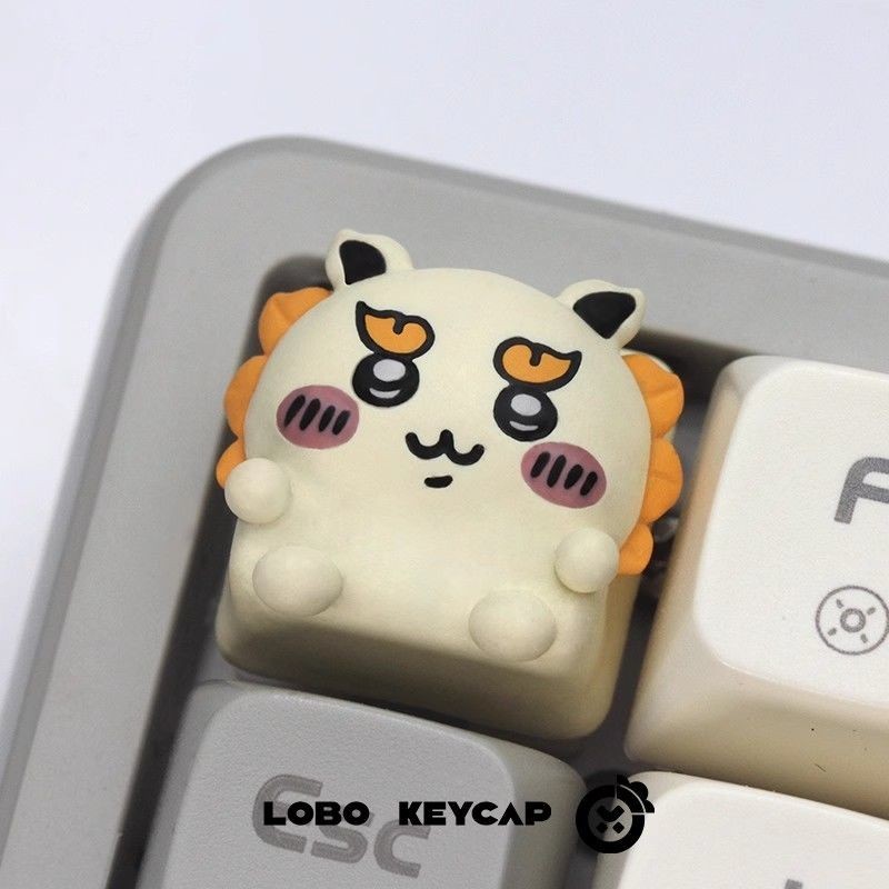 Chiikawa Hachiware Usagi Keycap Cherry R4 Profile PBT Five-side Dye ...