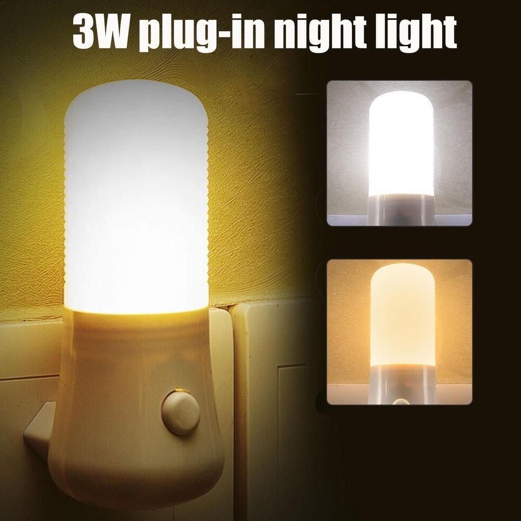 Energy Saving Intelligent Portable LED Night Indoor Wall Lamp Bedside ...
