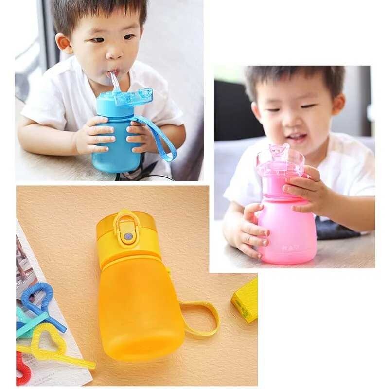 Child Pipette With A Rope To Carry And Strap Handle Plastic Straw And ...