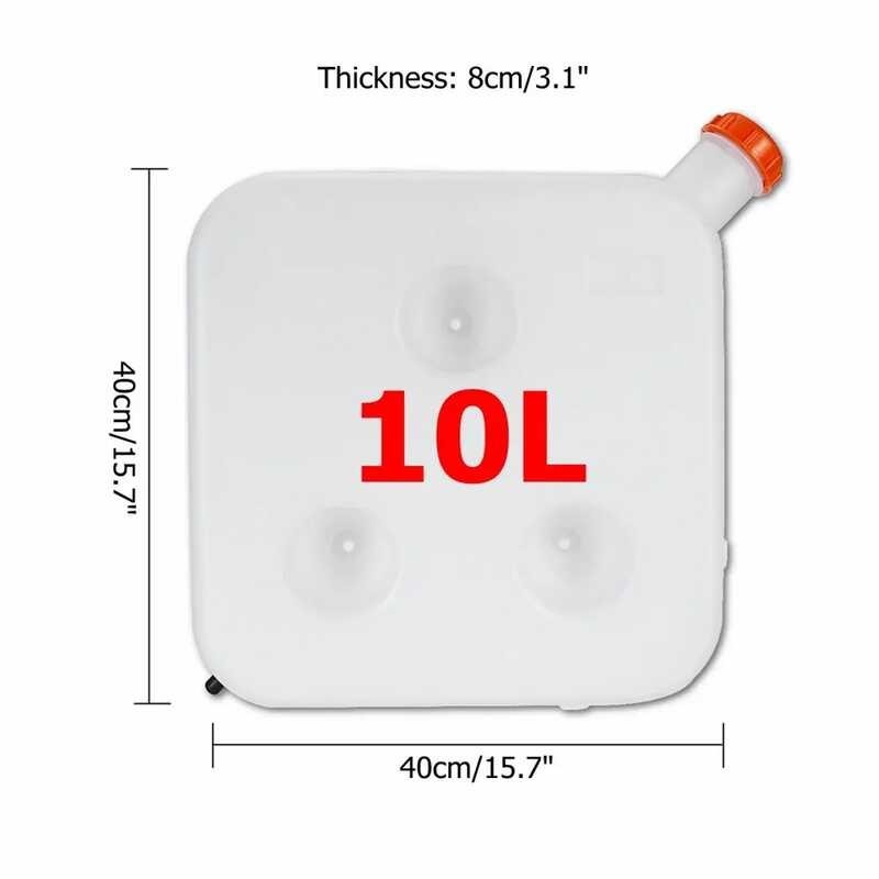 10L 5L Plastic Fuel Tank Gasoline Oil Store Para Sa Eberspacher Car Truck Air Parking Heater ...