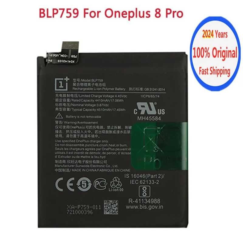 2024 Years Blp759 Original For Oneplus 8Pro One Plus 8 Pro 4500Mah ...