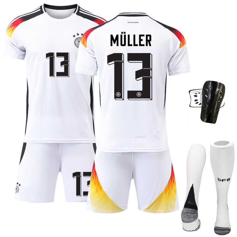2024 Cup Germany Home Football # 13 Muller 8 Kroos 6 Kimmich National ...