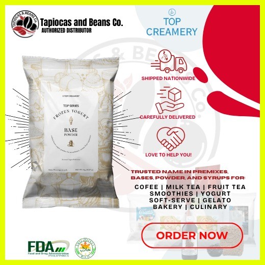 Top Creamery Frozen Yogurt Base Powder 1kg - Froyo Powder | Shopee ...