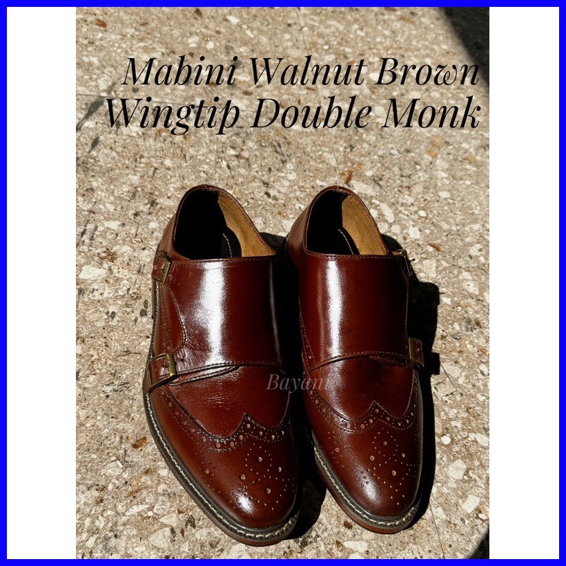 ⚽︎ Bayani Wingtip Monk Strap - Mabini V2 | Shopee Philippines