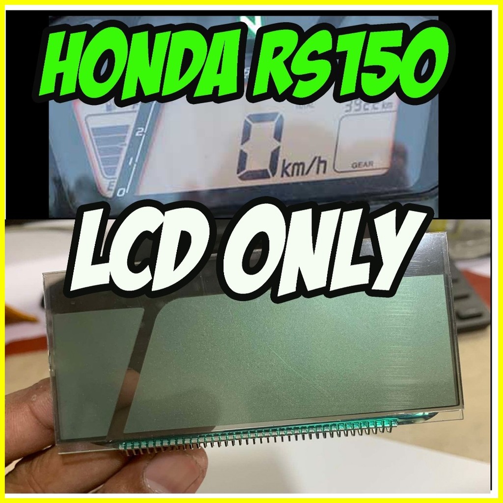 LCD ONLY HONDA RS150 SPEEDOMETER GAUGE REPAIR SUNBURN | Shopee Philippines