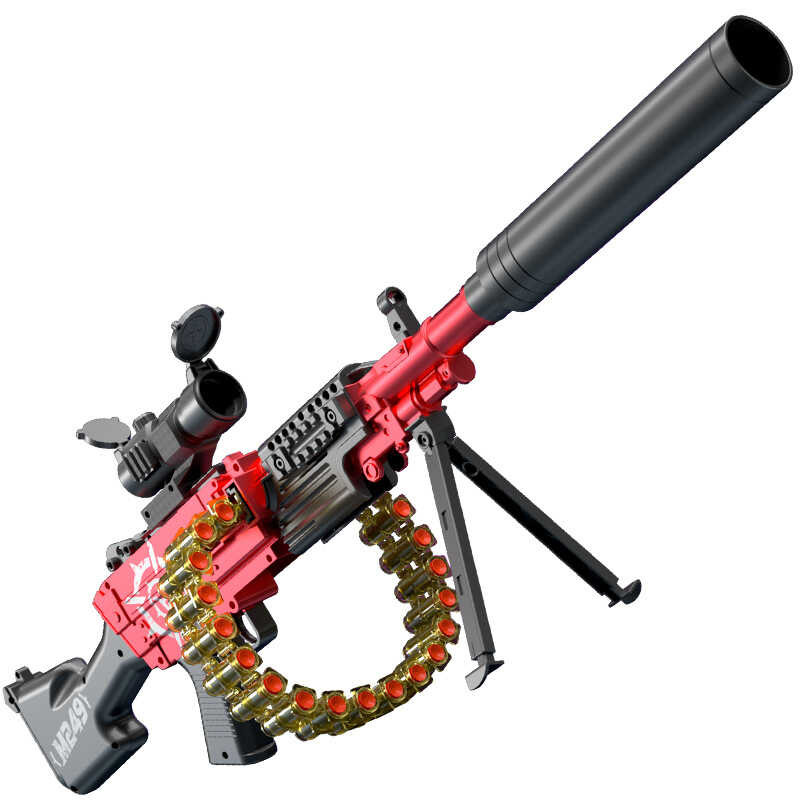 Helmet Handheld Handi Soft Bullet Model M249 Gatling Shell Throwing ...