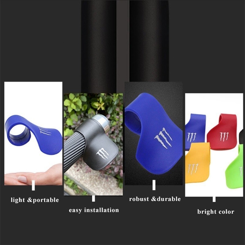 Motorcycle Throttle Grip Booster Handle Clip Grips Clamp Motorcycle ...