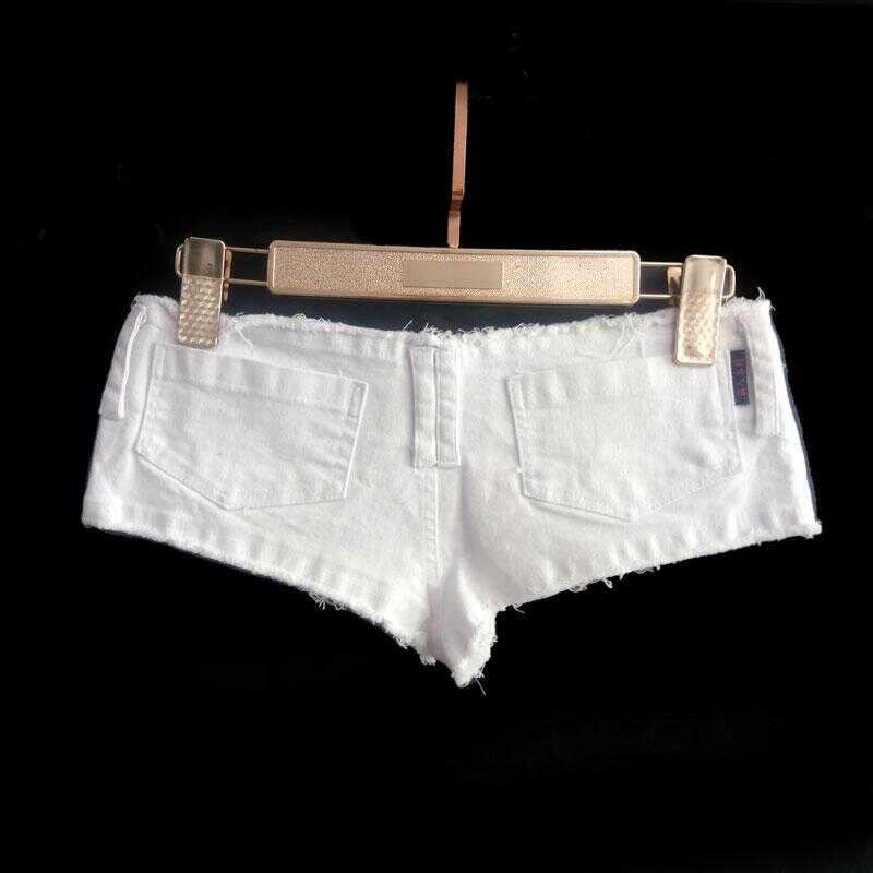 Tassel ♥ Kababaihan Low Rise Waist Hot Denim Booty Jeans Shorts Vintage