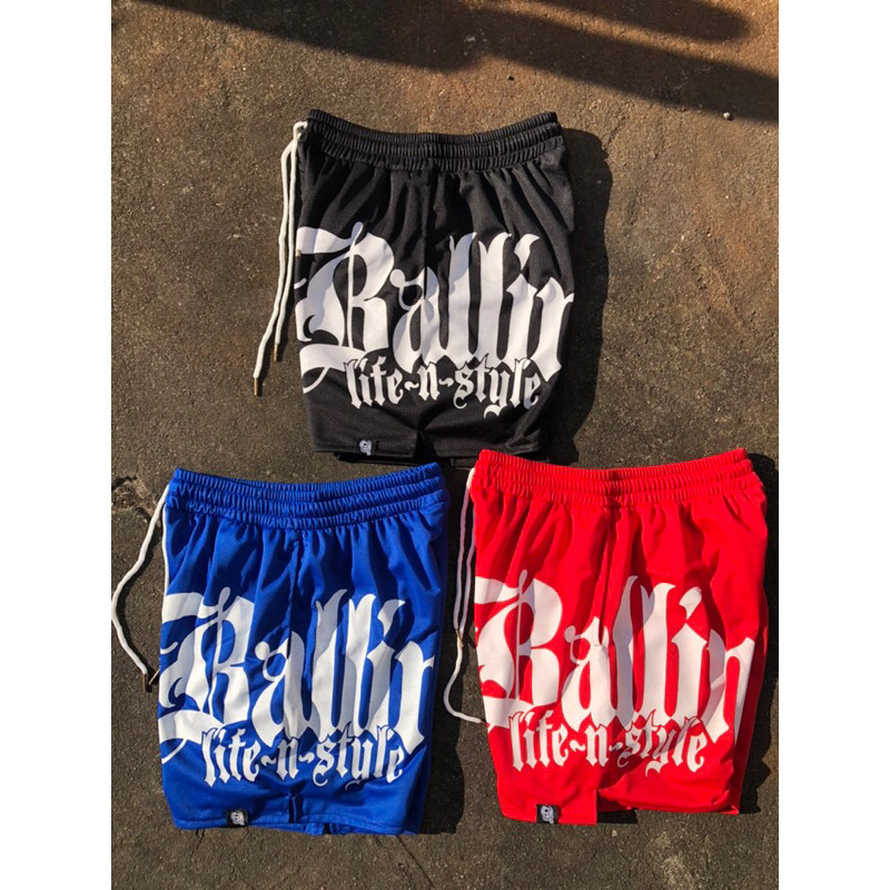 BALLIN WEAR LOGO MESH SHORT By Ballin Wear | Shopee Philippines