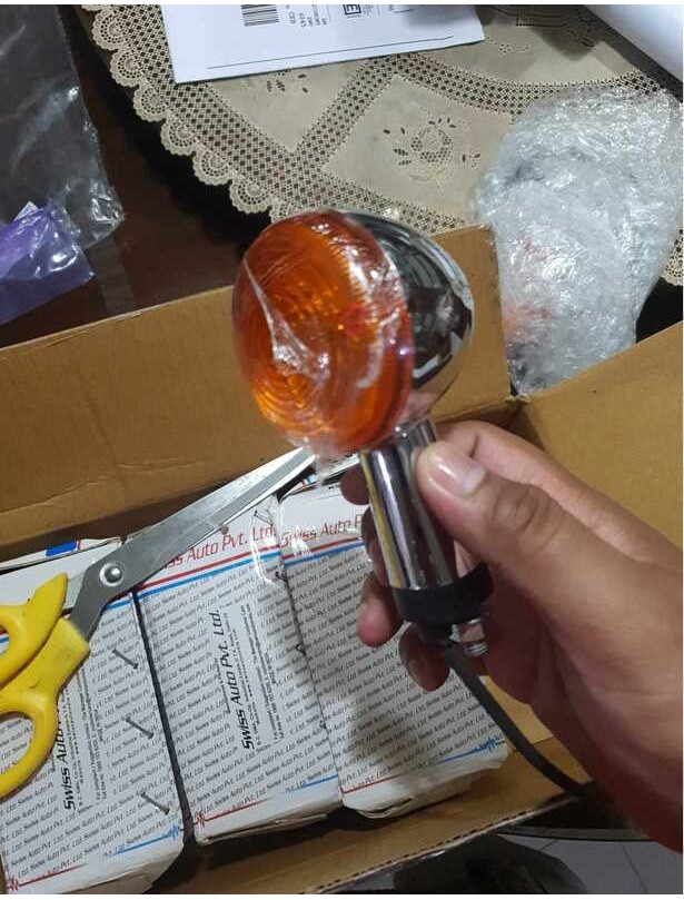 Royal Enfield Front/Rear Signal Lights Pair (Classic 350 Reborn ...