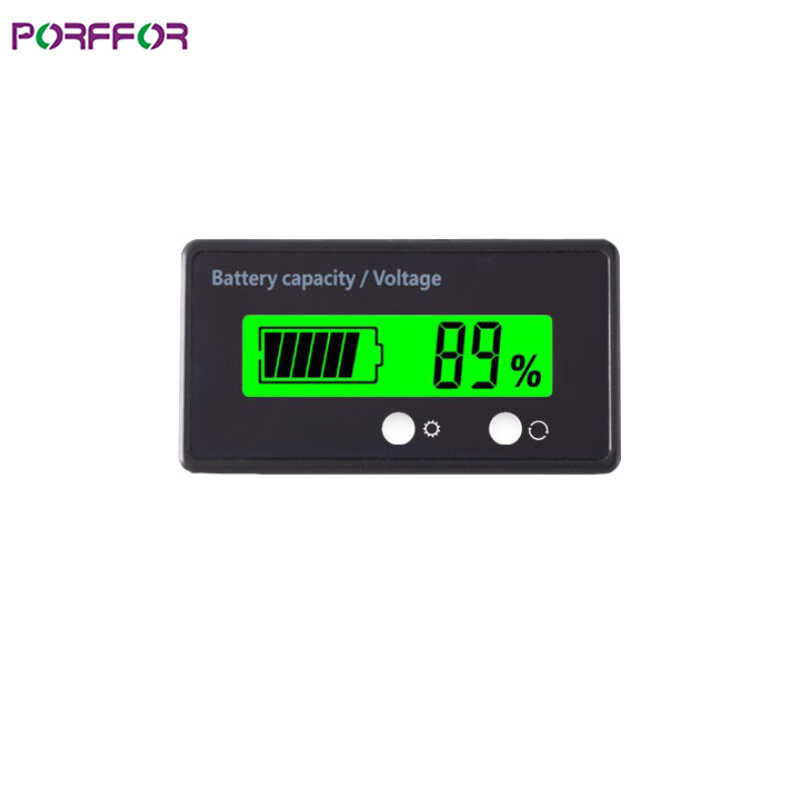 Voltage LCD Display Level Lithium Power Indicator 48V 36V 24V 12V ...
