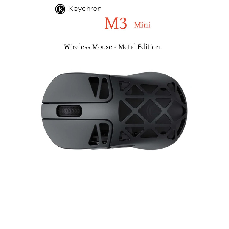 Keychron M3 Mini Wireless Mouse - Metal Edition Magnesium Body,4000 Hz ...