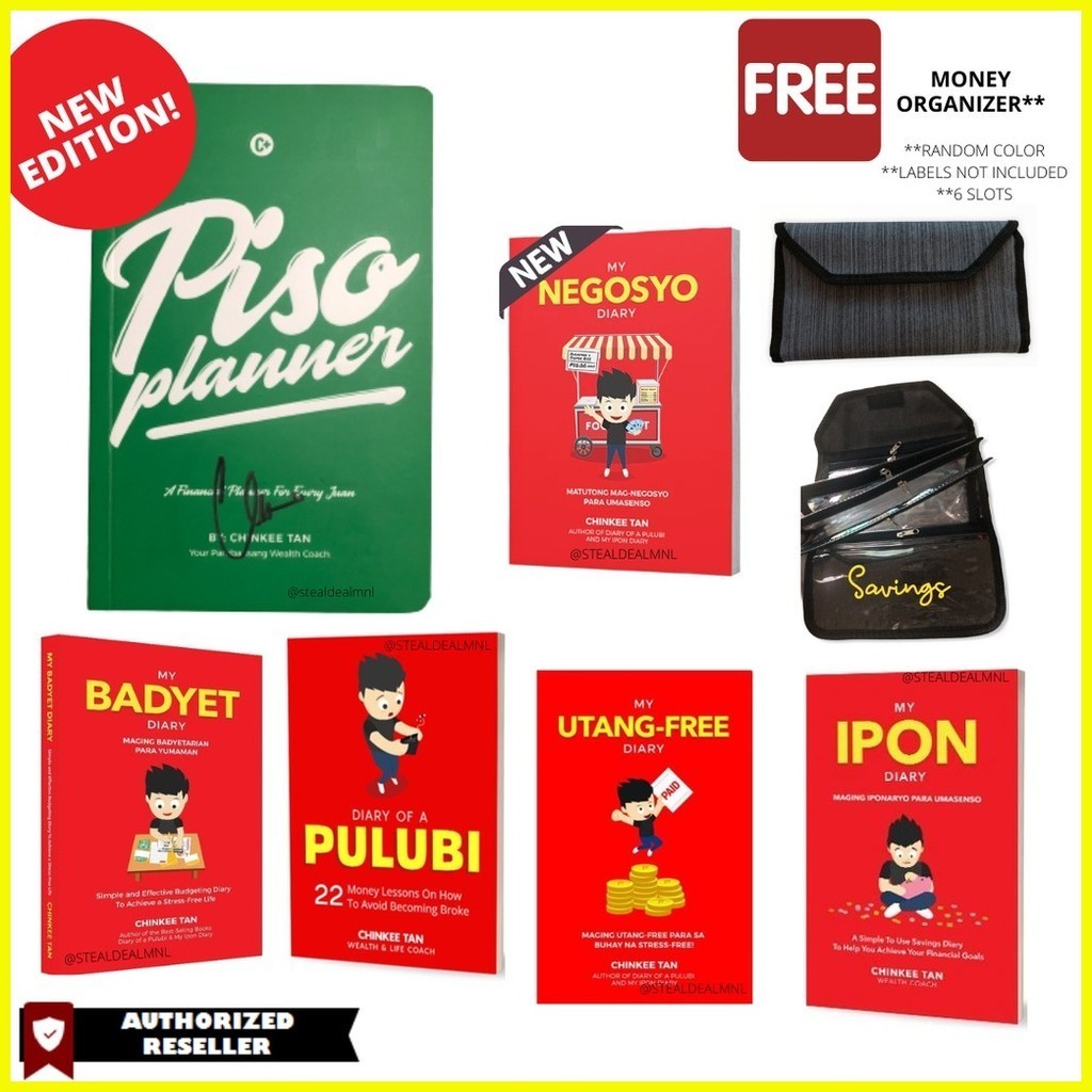 ♣ [New Book Bundle] My Negosyo Diary, 4 Chinkee Tan Books & Piso Planner with Freebie | Shopee ...