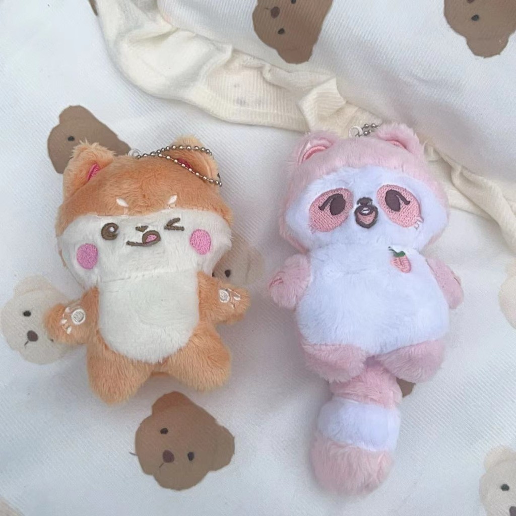 10cm Kpop Idol TWICE Plush Doll Keyring Momo Sana Cute Stuffed Animal ...