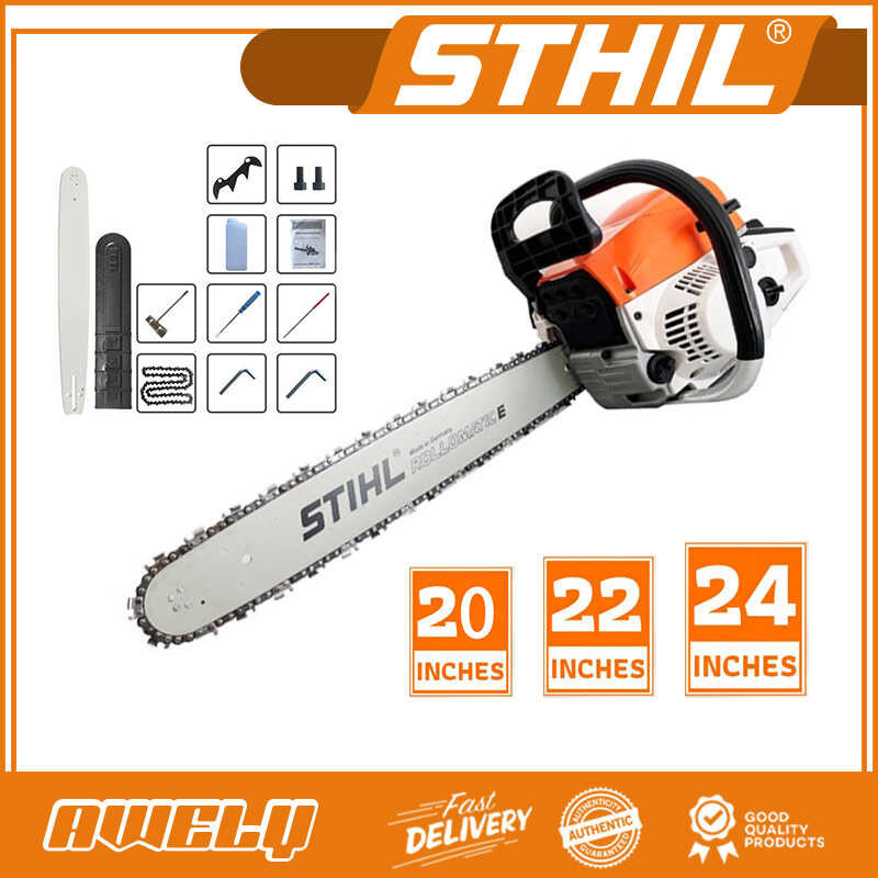 20/22/24 Inch Chainsaw Gasoline saw Original Steel Mini 58cc Saw Power ...