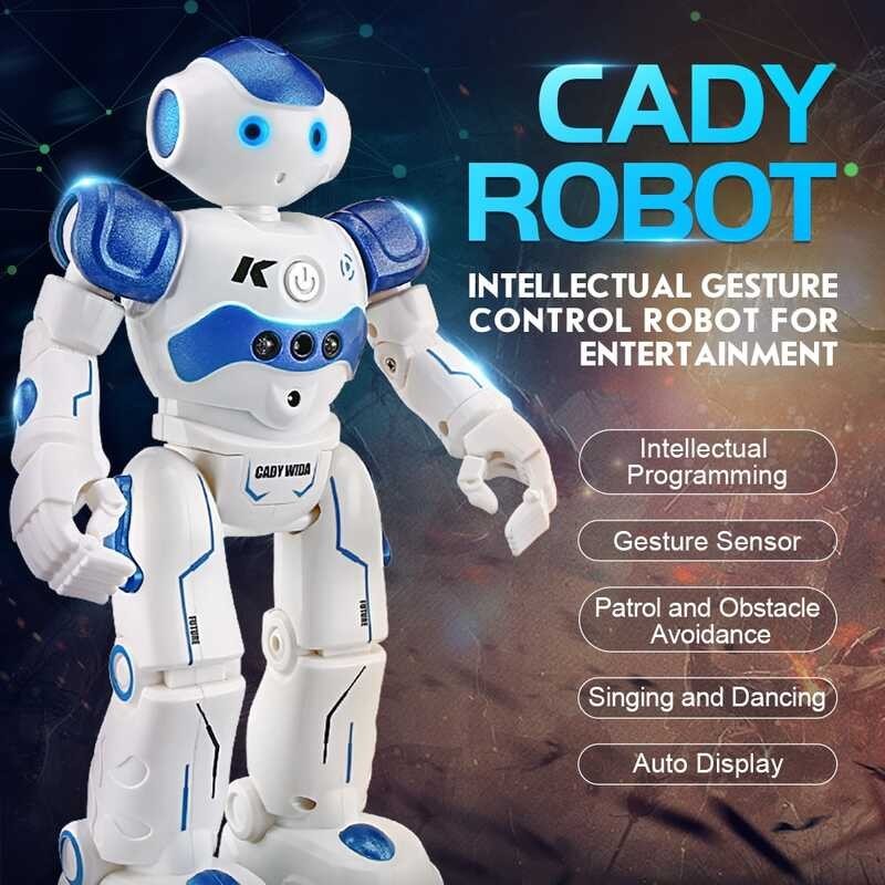 Robot JJRC RC IR Gesture Remote Control R2 CADY WIDA Intelligent Vector ...