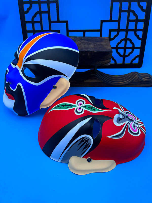2025 Mask Beijing para Pambansang Style ng mga Bata na Nakakasuot sa ...