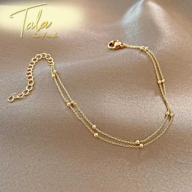 TALA LS Jewelry 18K Bangkok Gold Plated Anklet for women | Shopee ...
