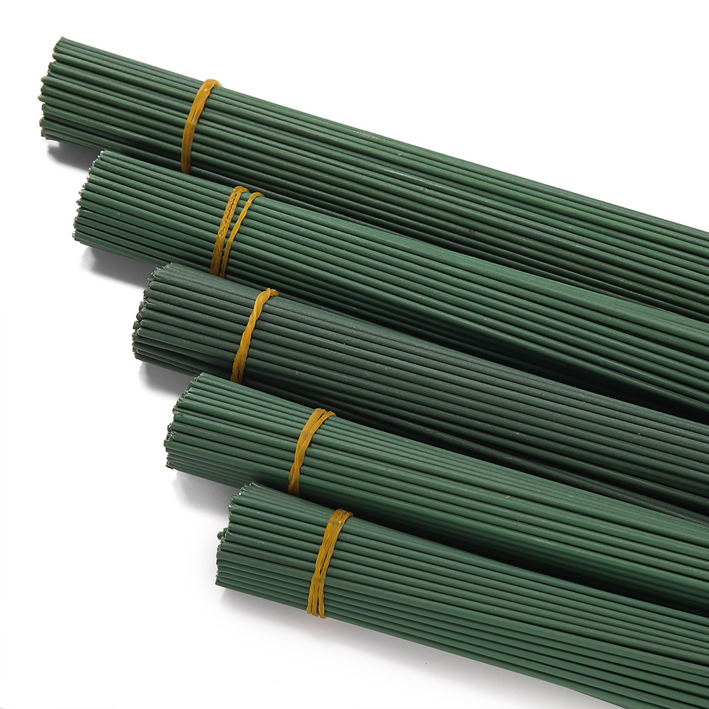 St.kunkka 15-40cm Green wire wire flower pole Handmade flower pole Used ...