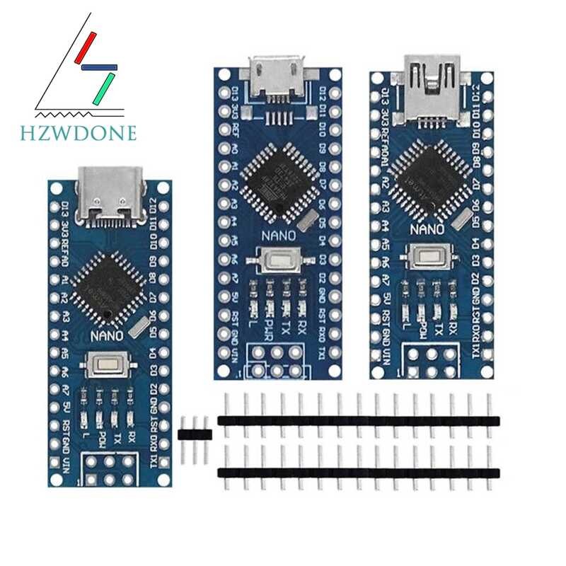 For Promotion Arduino Nano 3 0 Atmega328 Controller Compatible Hzwdone Module Pcb Developm