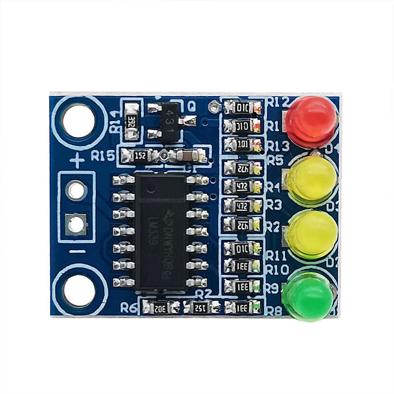 4-stage module onboard 4-digit indicator LED light 12V battery power ...