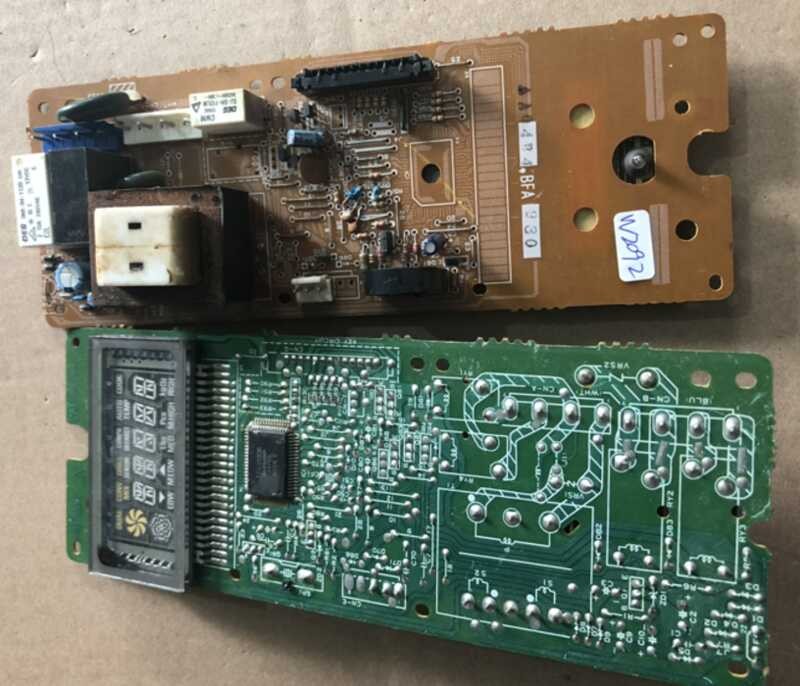 Original disassembly computer microwave oven motherboard FA179DR C-81X ...
