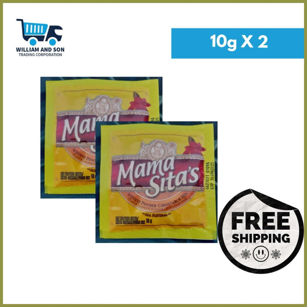 Mama Sita's Achuete Powder Annatto 10g (Pack of 2) | Shopee Philippines