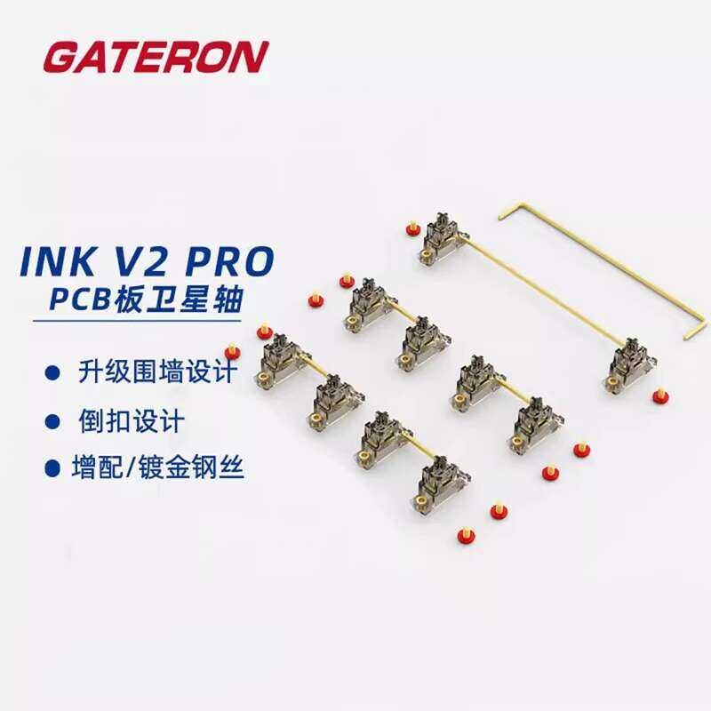 Gateron INK V2 Pro Wall Style Black Transparent Customized PCB Board ...