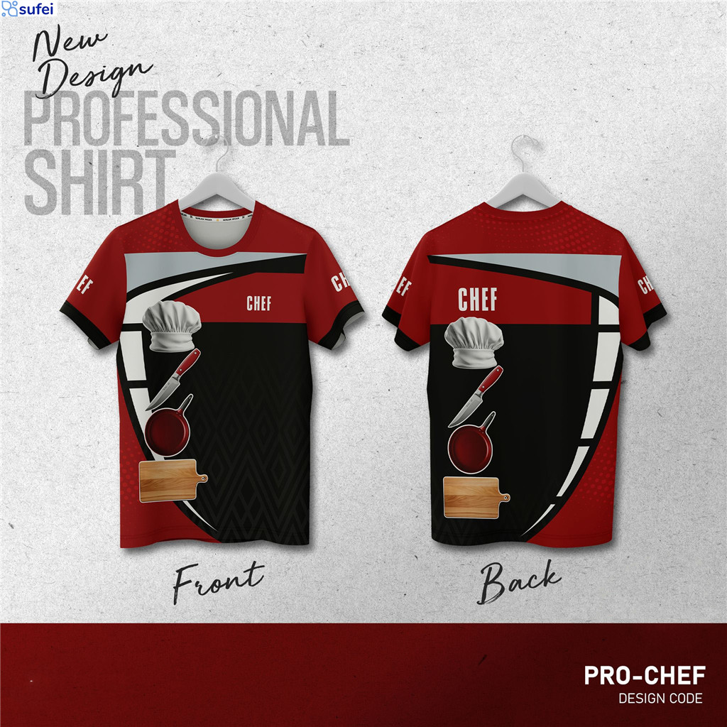 New fully sublimated professional shirt (chef) (entrepreneur) (civil ...