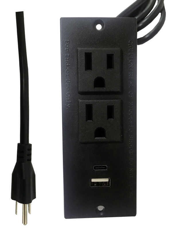 American style power supply, office desktop, bedside bookshelf socket ...