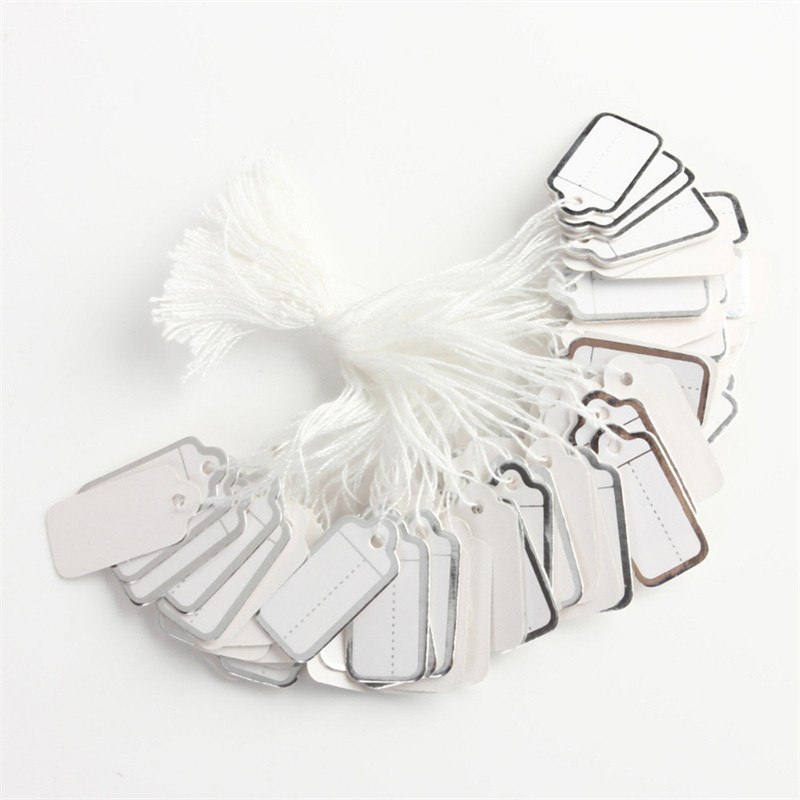 Jewelry and jewelry price tags, paper price tags, price tags, gold and ...